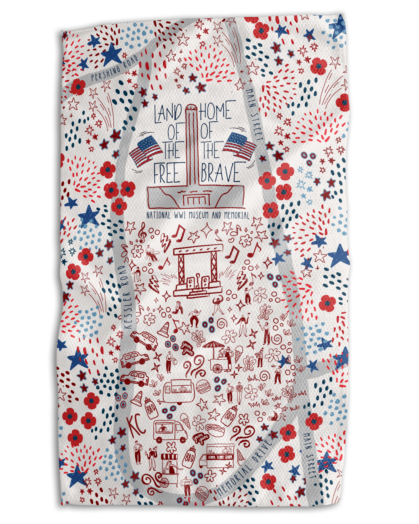 KC ww1 18x30 Work-harder Double-Sided Towel – Absorb-lumen